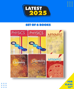 NCERT Textboks For Class 12th [PCM] Physics Part 1&2, Chemistry Part 1&2 And Mathematics Part 1 ...