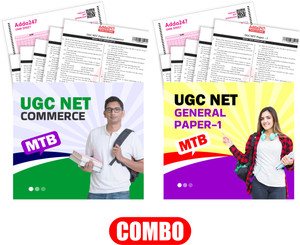 Set 0f 2 NTA UGC NET/JRF/SET Paper 1 Teaching And Research Aptitude & Commerce Paper - II Mock ...