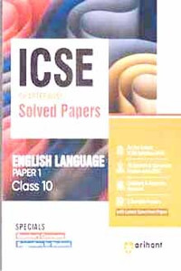 Icse Chapterwise Solved Papers 2023-2005 English Language Paper-1 Class-10 By Vaishali Jaiswal ...