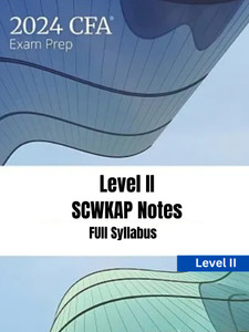 2024 CFA Level 2 Study Material Full Set: Buy 2024 CFA Level 2 Study Material Full Set by Scwkap ...