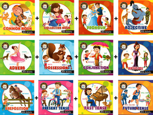 MY FIRST BOOK OF 'GRAMMAR' WITH ACTIVITY - Set Of 12 Books|Common Noun ...