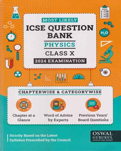 Icse Question Bank Physics For Class - 10, [2024 Examination]: Buy Icse Question Bank Physics ...