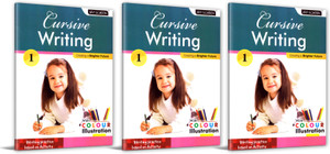 My School Cursive Writing Part- 1 Combo Pack Of 3 Books: Buy My School ...