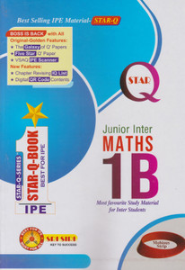 Star-Q Senior Junior Inter Maths 1B Study Material 2024-25 Edition(English Medium): Buy Star-Q ...