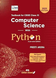 Computer Science With Python: Textbook For CBSE Class 11 (2025-26 Examination) Paperback – 1 ...