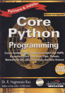 Core Python Programming [3 Rd Edition] By Dr. R. Nageswara Rao: Buy Core Python Programming [3 ...