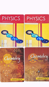 Ncert Textbook For Class 12th Physics Part 1&2 And Chemistry Part 1&2 - Set Of 4 Books - As Per ...