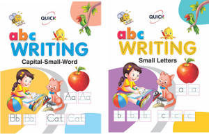 Quick Abc WRITING CAPITAL,SMALL LETTERS WRITING WORD WRITING COMBO ...