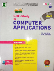 Evergreen Icse Self Study Computer Applications - Class 10 (For 2024 Exams): Buy Evergreen Icse ...