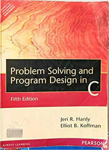 (USED-LIKE NEW) Problem Solving And Program Design In C (5th Ed.): Buy (USED-LIKE NEW) Problem ...