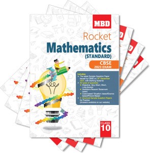 MBD Rocket Sample Papers Class 10 English, Maths Standard, Science, Social Science For CBSE ...