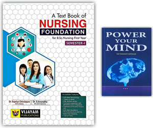 Nursing Foundation Textbook For BSc Nursing First Year (Semester-1) And Power Your Mind Book ...