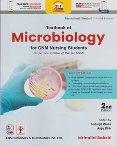 Textbook Of Microbiology For Gnm Nursing Students [2 Nd Edition] By Mrinalini Bakshi: Buy ...