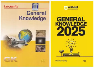 Lucent's General Knowledge + Arihant General Knowledge 2025 - Set Of 2 Books ( 100 % Original ...