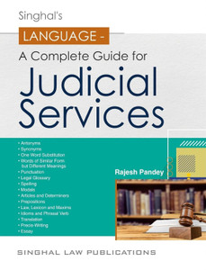 Singhal’s, A Complete Guide For Judicial Services By Rajesh Pandey – 4th Edition 2024: Buy ...