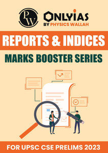 Only IAS Reports & Indices Mark Booster Series For UPSC Prelims 2023 Civil Service Prepration ...