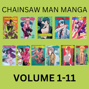 Combo Of 11 Books: Chainsaw Man, Vol. 1 - Vol. 11 (Paperback, Tatsuki Fujimoto): Buy Combo Of 11 ...