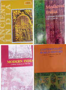 Old Ncert Combo Set..ancient English, Medieval English,modern India, Contemporary World History ...