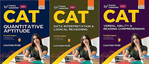CAT 2023 : Quantitative Aptitude + Data Interpretation & Logical Reasoning + Verbal Ability ...