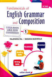 Fundamentals Of English Grammar And Composition Class-1(Old Book): Buy ...