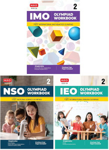 MTG : International Mathematics Olympiad Workbook Class 2 + National Science Olympiad Workbook ...