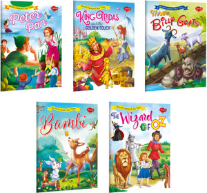 Peter Pan, King Midas And The Golden Touch,Three Billy Goats,Bambi And The Wizard Of Oz Books ...