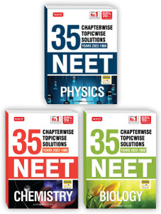 MTG 35 Years NEET Previous Year Solved Question Papers With NEET Chapterwise Topicwise Solutions ...