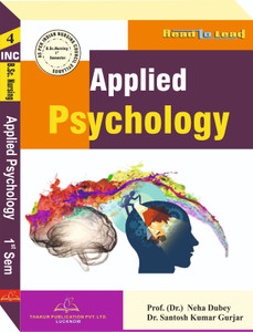 Applied Psychology Book For B.sc Nursing- 1st semester According To Inc Syllabus: Buy Applied ...