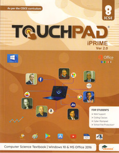 Touchpad IPRIME Ver 2 0 For ICSE Class 8 Computer Science Textbook