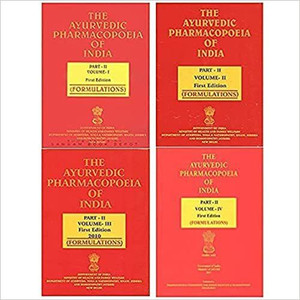 Ayurvedic Pharmacopoeia Of India Part - II Volume - I, II, III And IV (Set Of 4 Vols.): Buy ...
