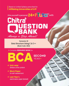 Data Structure Using C And C++ Question Bank For BCA Semester - III: Buy Data Structure Using C ...