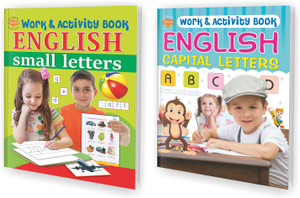 Work And Activity Book - ENGLISH Small Letters And Capital Letters Book ...