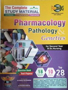 The Complete Study Material Pharmacology Pathology Genetics For Second Year B.Sc.Nursing,2024 ...