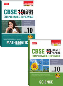 MTG CBSE 10 Years Chapterwise Topicwise Solved Papers & Question Bank Class 10 Mathematics ...