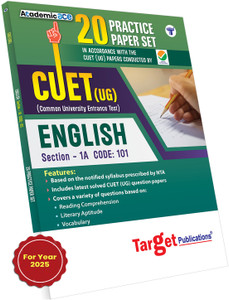 CUET UG 2025 | English Language Book Section 1A | Practice Question ...