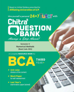 Numerical Methods Question Bank For BCA Semester - V: Buy Numerical Methods Question Bank For ...