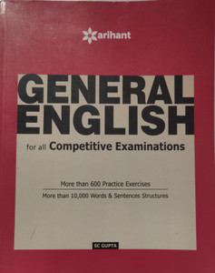 General English For All Competitive Exams By SC Gupta, Arihant Publication India Ltd, More Than ...