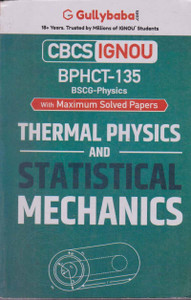 Thermal Physics And Statistical Mechanics [bphct - 135] Bscg-Physics With Maximum Solved Papers ...