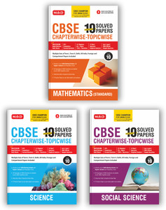 MTG CBSE 10 Years (2025-2016) Chapterwise Topicwise Solved Papers With Sample Paper Class 10 ...