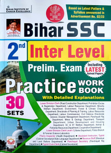 Kiran Publication Bihar Ssc (Bssc)Inter Level 30 Practice Set With Detailed Explanation In ...