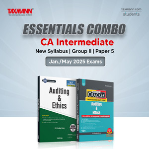 Taxmann's ESSENTIALS Combo For CA Intermediate | New Syllabus | Jan./May 2025 Exam – Group II ...