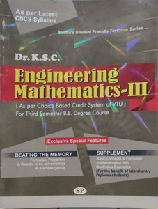 Dr. K.s.c Engineering Mathematics-3: Buy Dr. K.s.c Engineering Mathematics-3 by T at Low Price ...