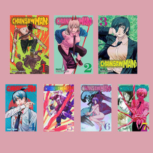 Combo Of 7 Books: Chainsaw Man, Vol. 1 - Vol. 7 : Tatsuki Fujimoto (Paperback, Tatsuki Fujimoto ...