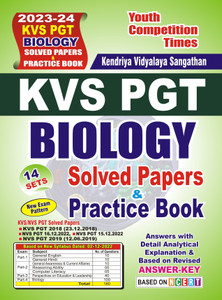 2023-24 KVS PGT Biology Solved Papers & Practice Book: Buy 2023-24 KVS PGT Biology Solved Papers ...