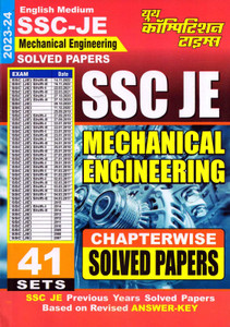 Ssc Je Mechanical Engineering Chapterwise Solved Papers (2023-24): Buy Ssc Je Mechanical ...