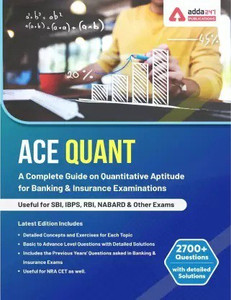 ACE QUANT A Complete Guide On Quantitative Aptitude For Banking & Insurance Examinations - 2023 ...