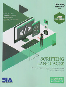 Scripting Languages B.Tech (R18) (Common To CSE & IT) (III-Year II-Sem Professional Elective-III ...