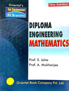 Diploma Engeneering Mathematics 1st Semester All Branches (English Version): Buy Diploma ...