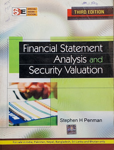 Financial Statement Analysis And Security Valuation (Old Book): Buy Financial Statement Analysis ...