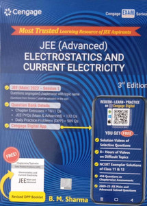 CENGAGE JEE [ ADVANCED ] ELECTROSTATICS AND CURRENT ELECTRICITY 3rd EDITION WITH DPP BOOKLET ...